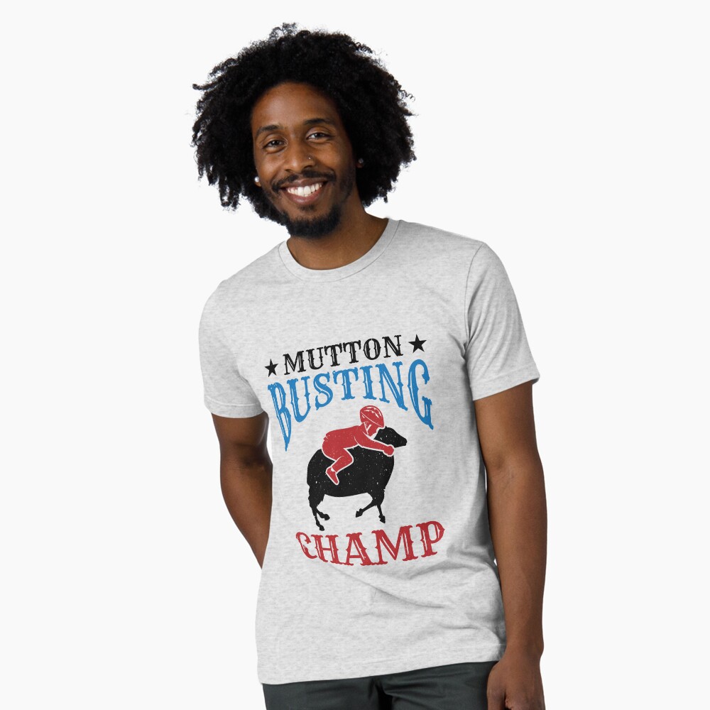 "Mutton Busting Champ" Sticker for Sale by jaygo | Redbubble