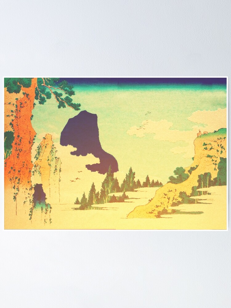"Reaching Out at Boniko - Summer Mountain Ukiyoe Nature Landscape in ...