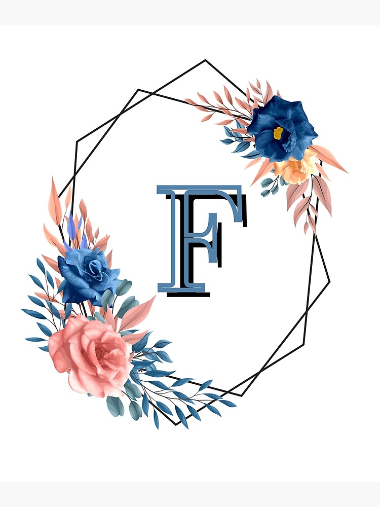 Póster «Letra F - f - F - letra personalizar» de sandokok | Redbubble
