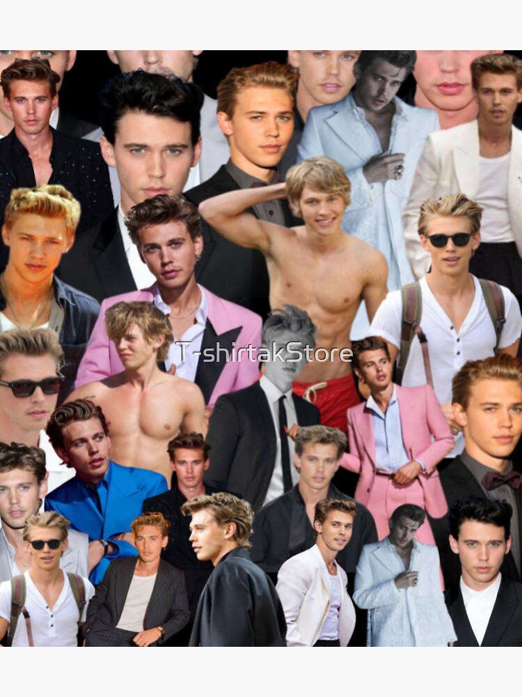 "austin butler photo collage" Sticker for Sale by T-shirtakStore ...