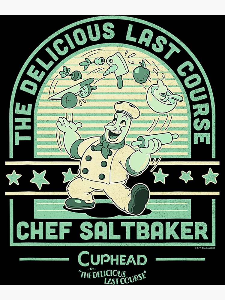 Lámina fotográfica «Cuphead The Delicious Last Course Chef Saltbaker ...