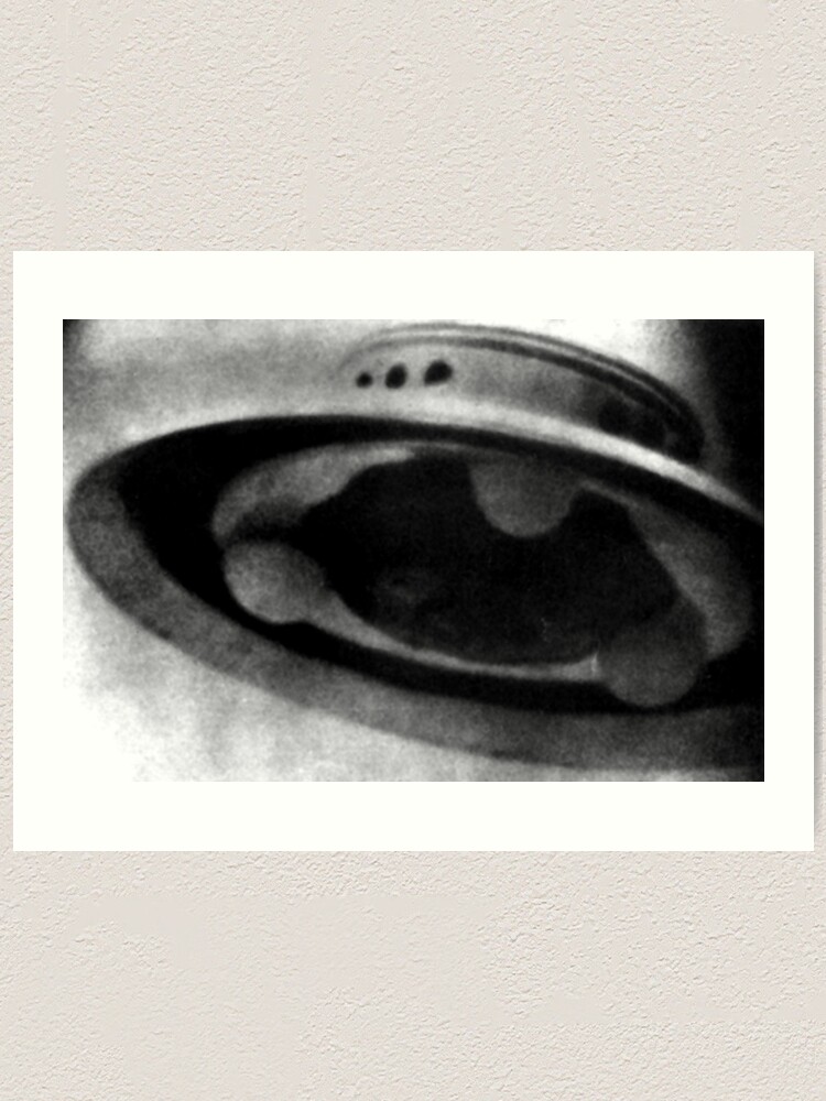 "George Adamski UFO" Art Print by Iason | Redbubble