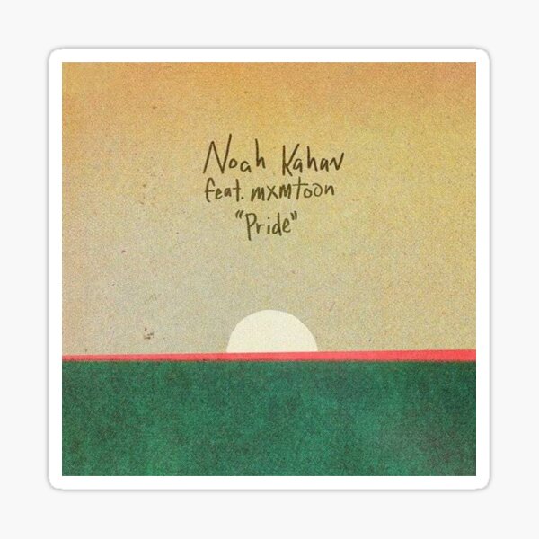 "Noah Kahan Pride" Sticker for Sale by EternalDragonKO | Redbubble