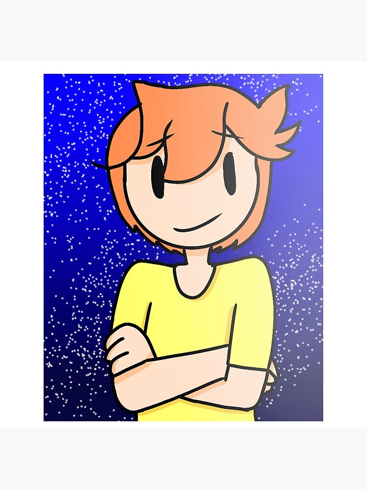 "Jaiden animation character" Poster for Sale by NeteroSUN | Redbubble