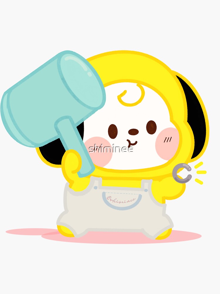 "Cute BTS BT21 Character Minini Chimmy | Jimin Vlog | Gift for BTS ARMY women teens girls men ...