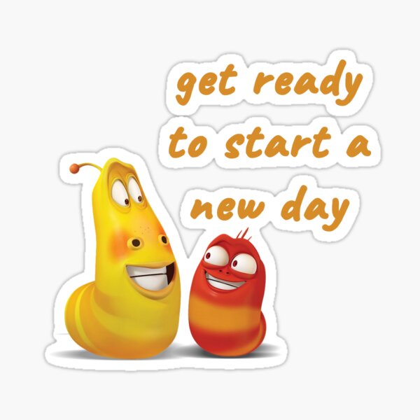 "larva tuba cartoon" Sticker for Sale by WelcomALL | Redbubble