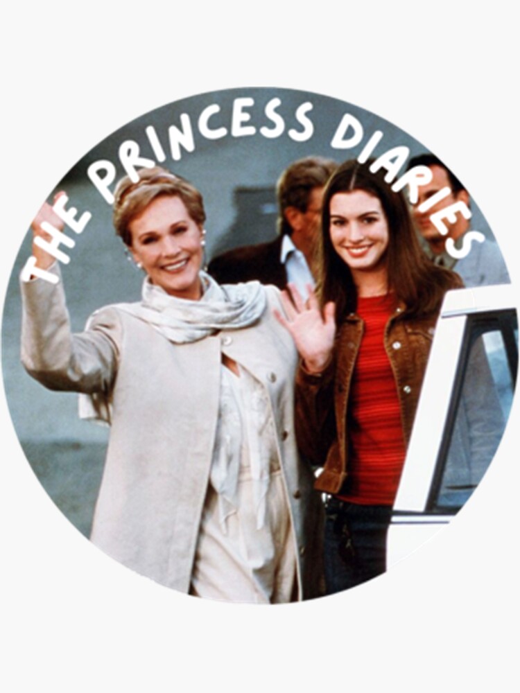 "Princess Diaries " Sticker for Sale by JoyIsMoist | Redbubble