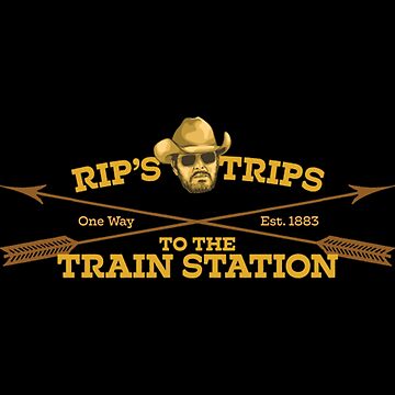 "Rip's Trips to the Train Station" Essential T-Shirt for Sale by ...