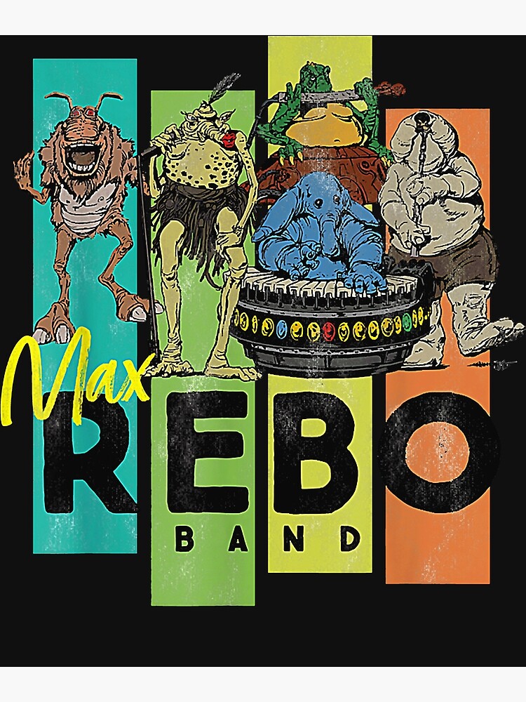 "Aliens max rebo band vintage concert" Poster for Sale by ...