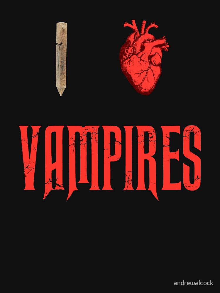 "Stake Heart Vampires" T-shirt by andrewalcock | Redbubble