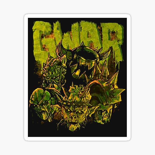 "Gwar best seller" Sticker for Sale by vklewer22 | Redbubble