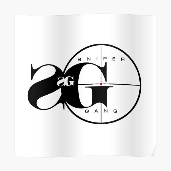 "SNIPER GANG KODAK BLACK" Poster for Sale by topitoff | Redbubble