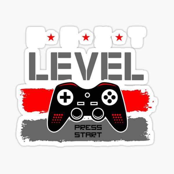 "NEXT LEVEL Press Start-Level 7 unlocked Gamer 7th Birthday Gift Video ...