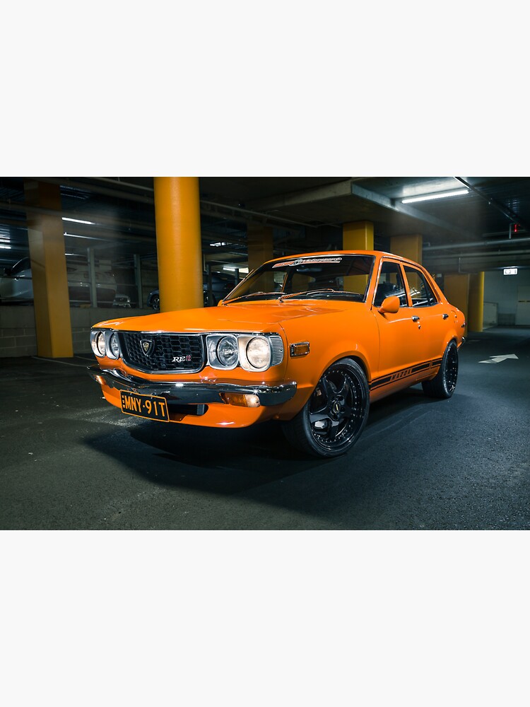 "Brent Milton's Mazda RX3" Sticker by HoskingInd | Redbubble