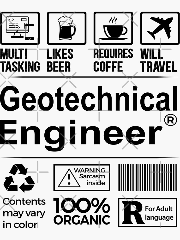 "Geotechnical engineer T Shirt, MultiTasking Certified Job Gift Item ...