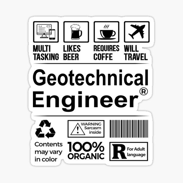 "Geotechnical engineer T Shirt, MultiTasking Certified Job Gift Item ...