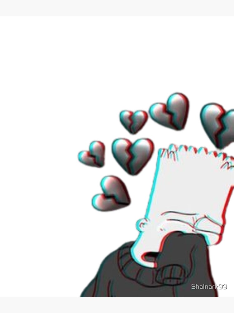 "Sad Simpson" Poster for Sale by Shalnark99 | Redbubble