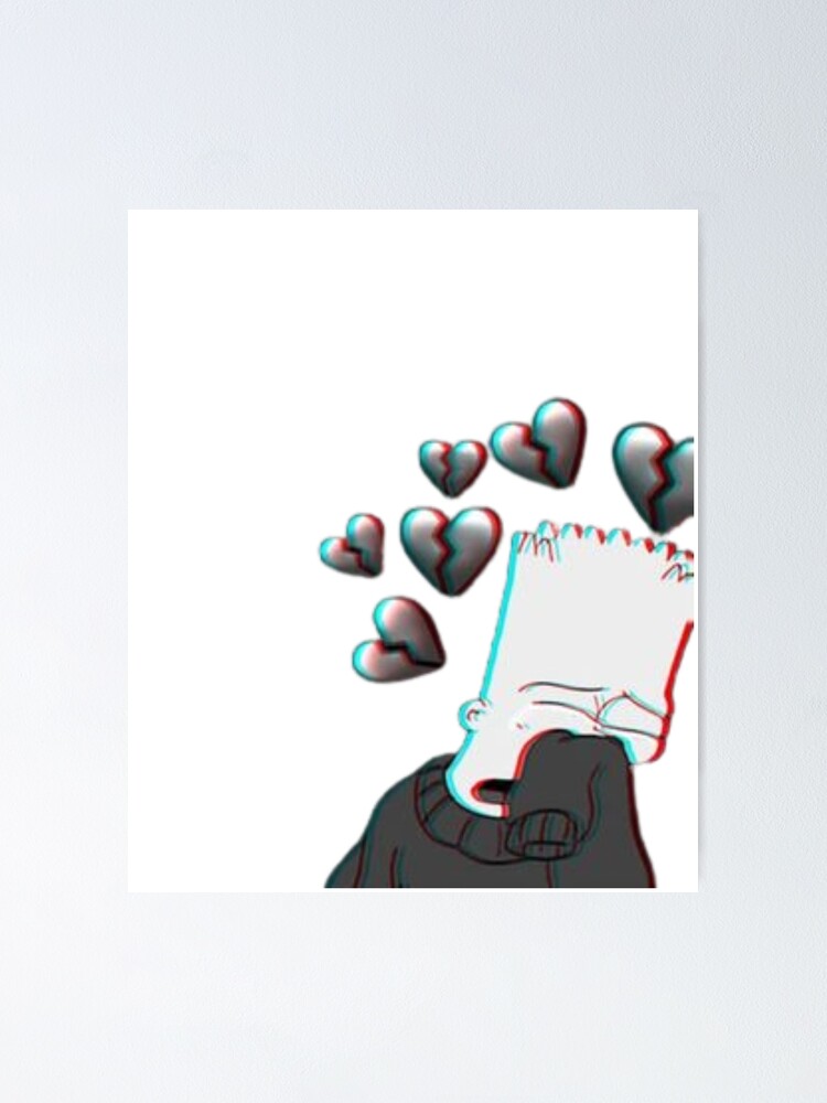 "Sad Simpson" Poster for Sale by Shalnark99 | Redbubble