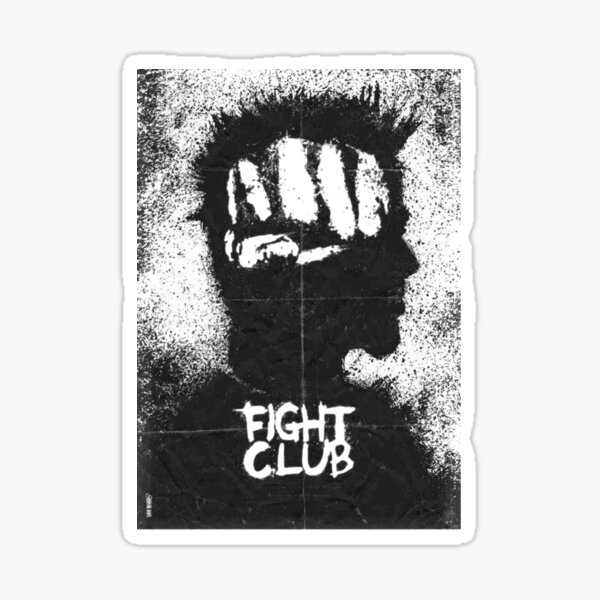 "Fight Club - Head Punch" Sticker for Sale by athyabm | Redbubble