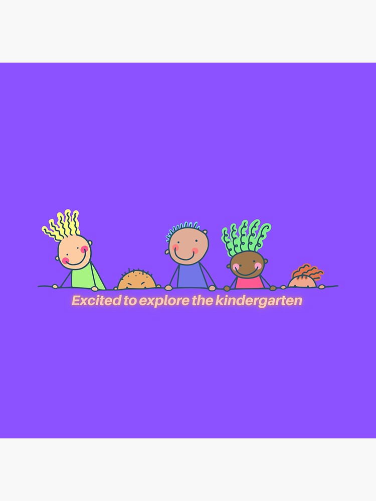 "Kindergarten " Sticker for Sale by Sarahdesign48 | Redbubble