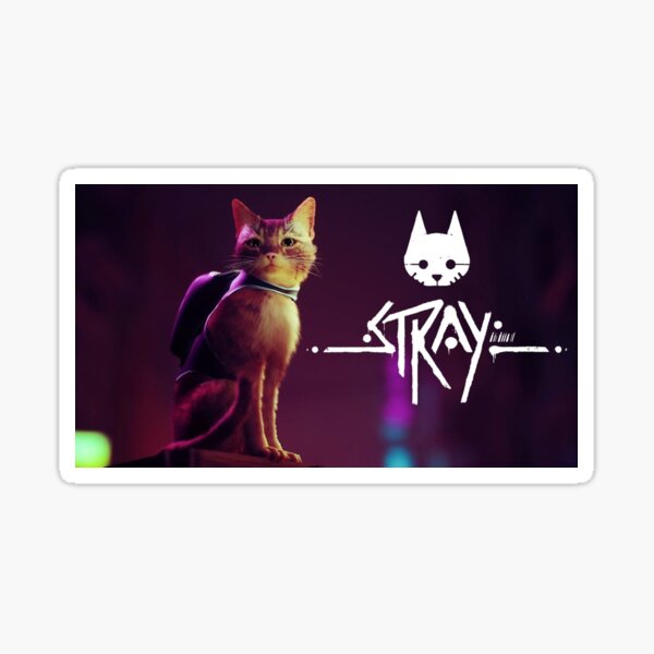 "Stray Video Game" Sticker for Sale by EliasBNSA | Redbubble
