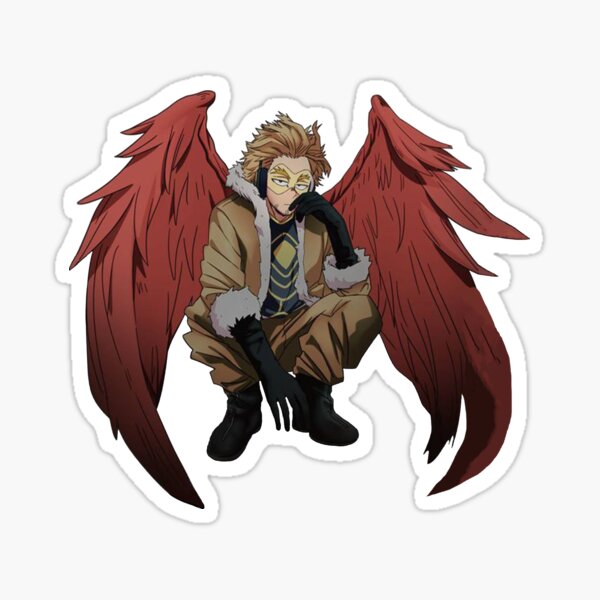 "Hawks - My Hero Academia" Sticker for Sale by Otaku-Fanart | Redbubble