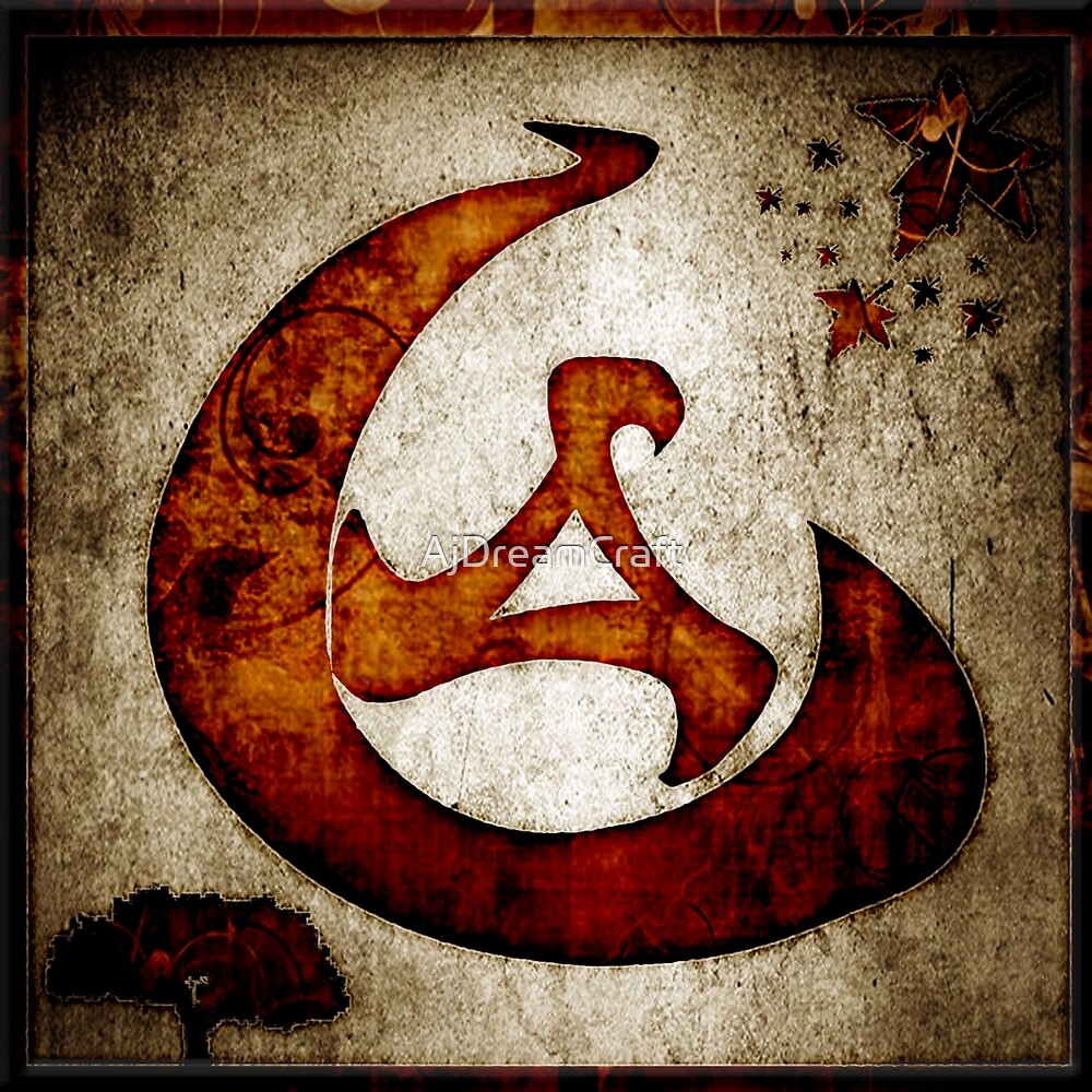 "Burned Understanding Rune" by AjDreamCraft | Redbubble