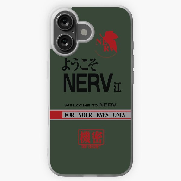 "NERV For Your Eyes Only" iPhone Case for Sale by Gaijin-Gear | Redbubble