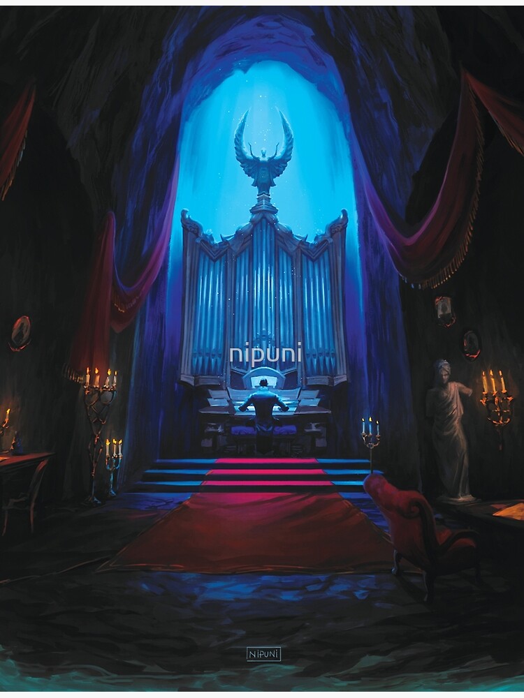 "The Phantom's lair" Poster for Sale by nipuni | Redbubble