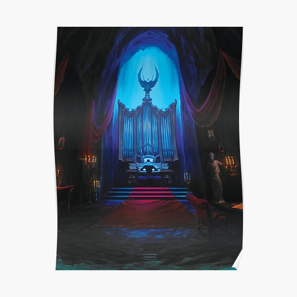 "The Phantom's lair" Poster for Sale by nipuni | Redbubble