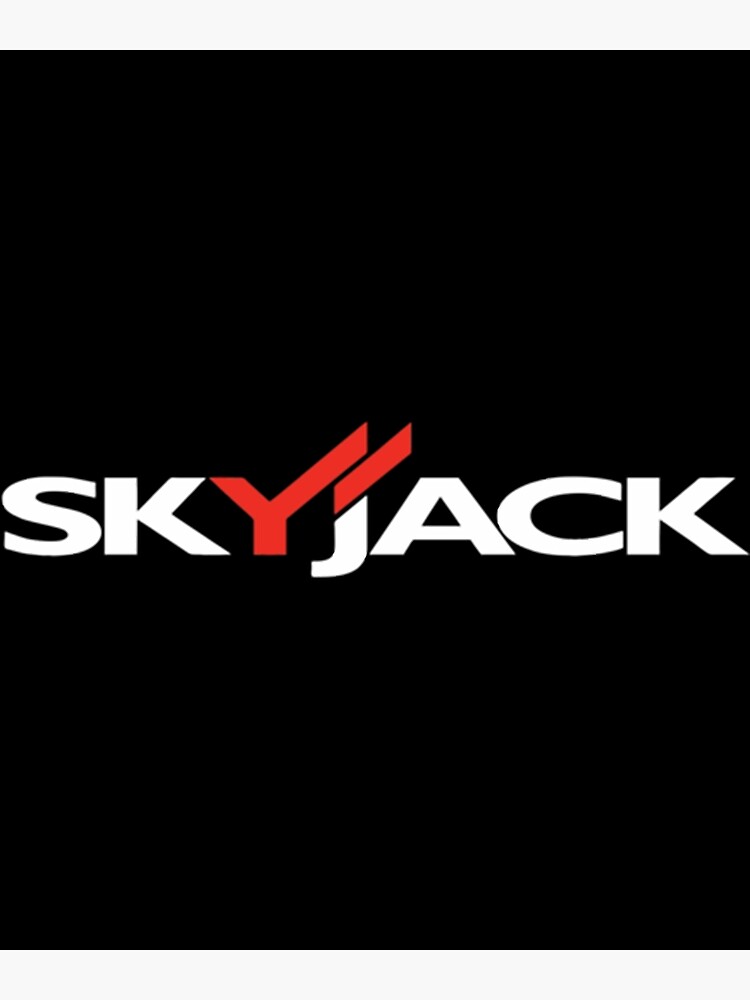 Póster «Nuevo logotipo de Skyjack» de ForRealSerial | Redbubble