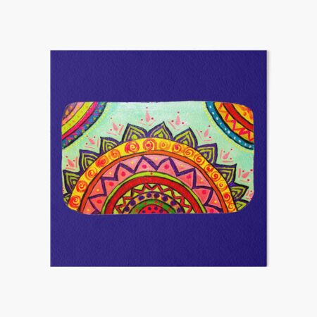 "mandela- pattern- folclore- colorful- summer - egyptian folclore" Art Board Print for Sale by ...