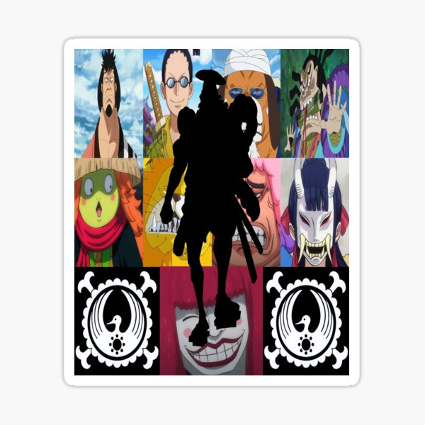 "Nine Red Scabbards" Sticker for Sale by OtakuCoolDesign | Redbubble