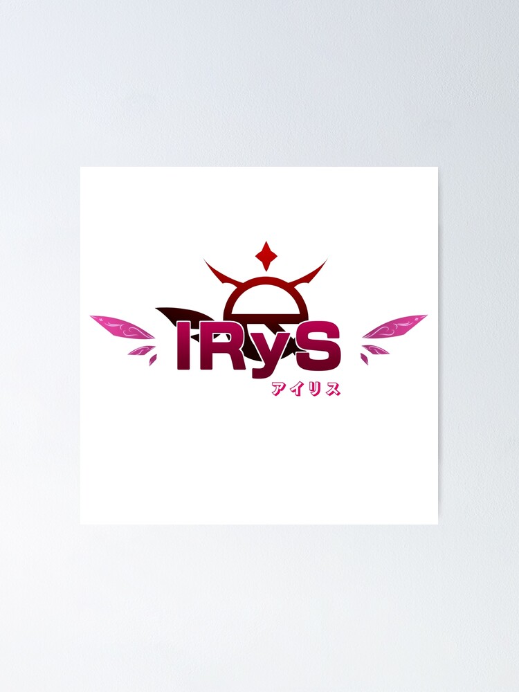 "IRyS Logo" Poster for Sale by Holotya | Redbubble