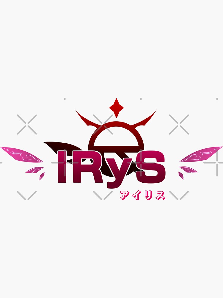 "IRyS Logo" Sticker for Sale by Holotya | Redbubble
