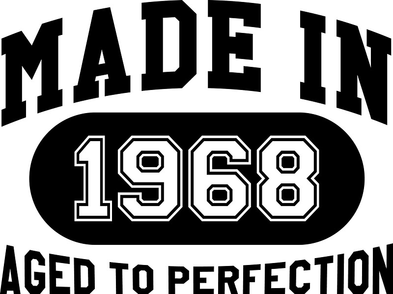 Made in 1968: Stickers | Redbubble