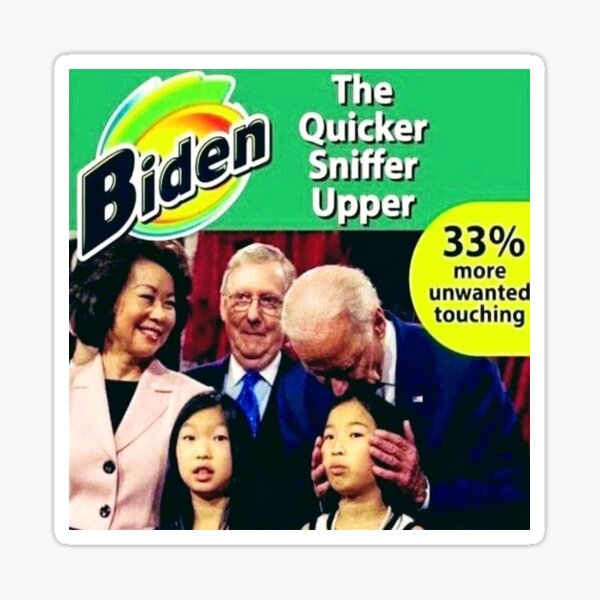 "THE QUICKER SNIFFER UPPER" Sticker for Sale by memetee107 | Redbubble