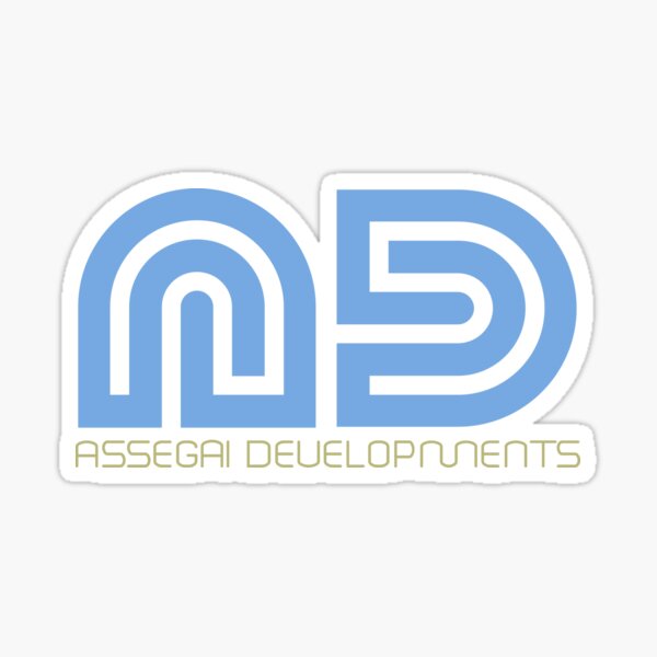 "Wipeout - Assegai Developments 3" Sticker for Sale by Mal4kai | Redbubble