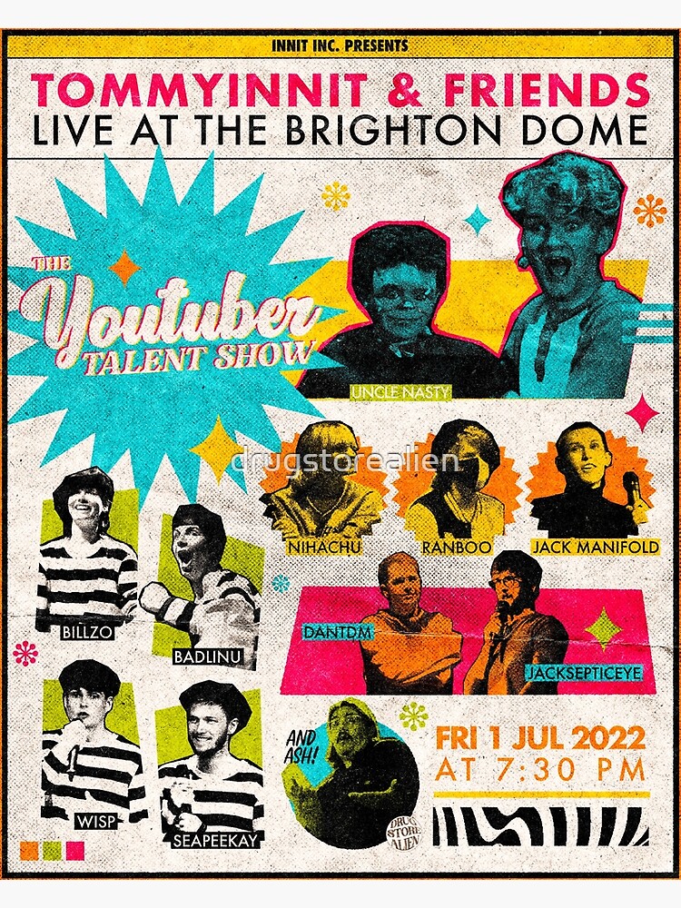 "tommyinnit & friends" Photographic Print for Sale by drugstorealien ...