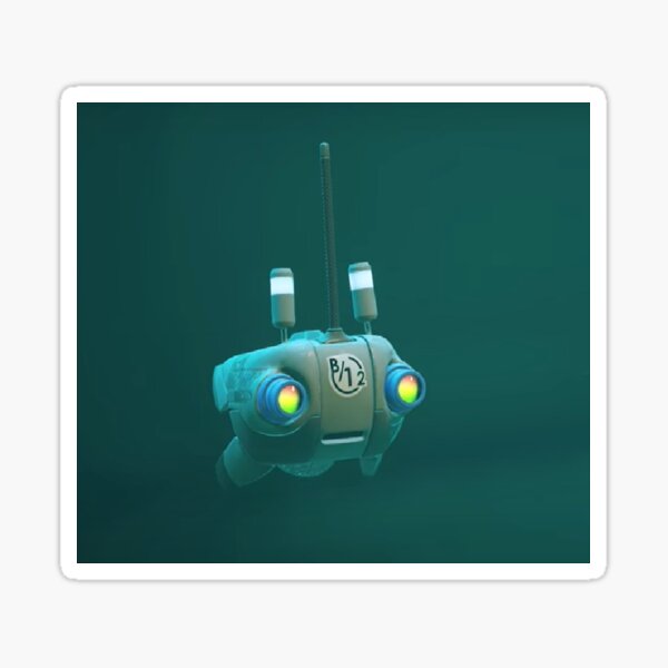 "AntyArt - Stray Game B12 flying robot companion" Sticker for Sale by ...