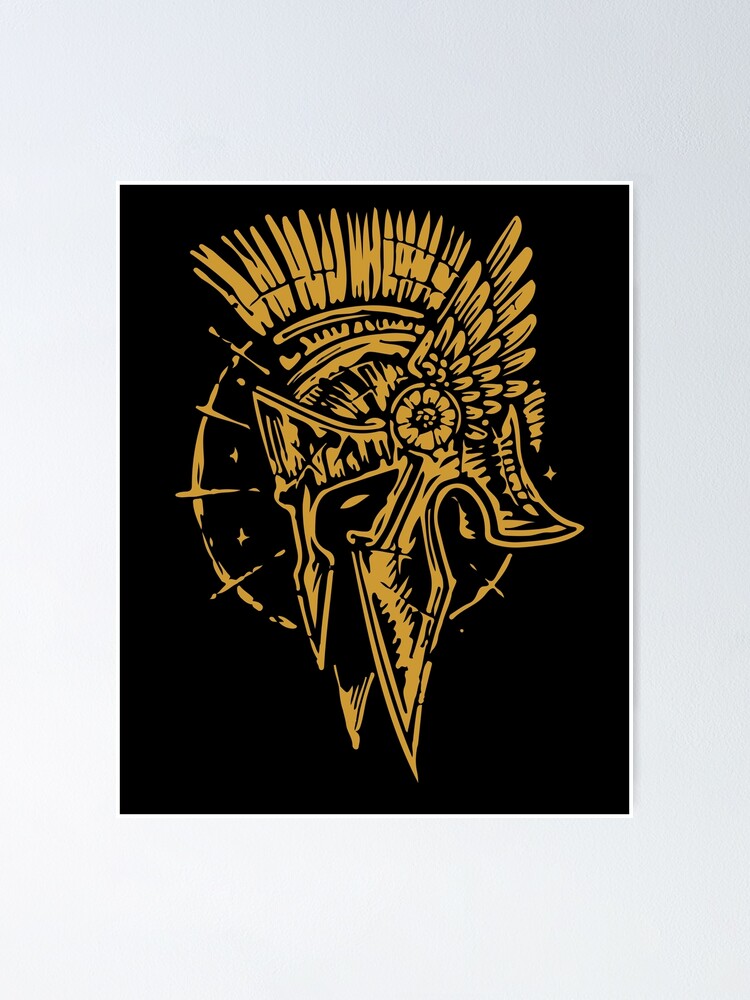 "spartan warrior" Poster for Sale by luisalfonso1989 | Redbubble