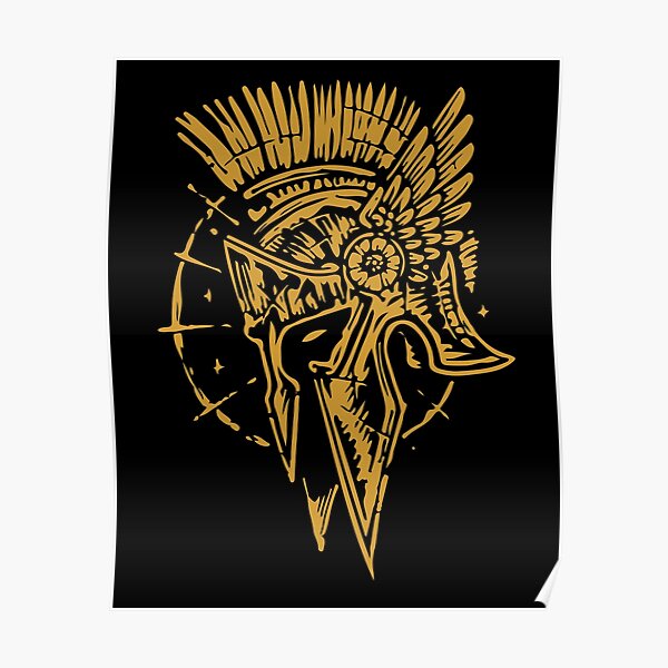"spartan warrior" Poster for Sale by luisalfonso1989 | Redbubble