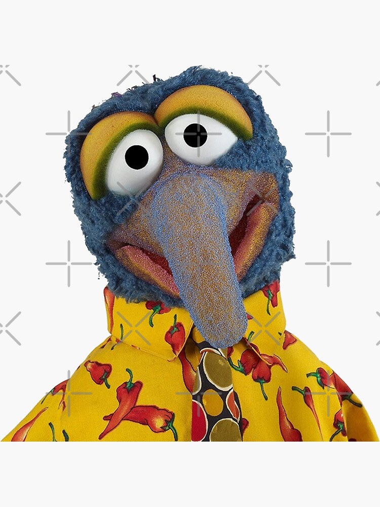 "gonzo " Sticker for Sale by tolkien99 | Redbubble