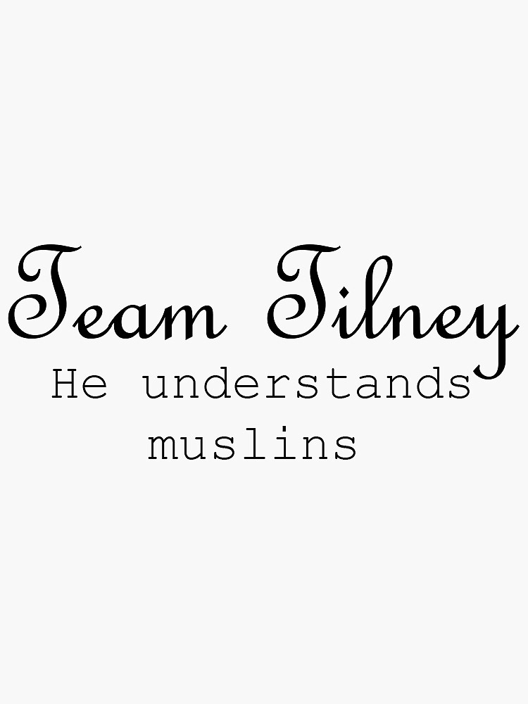 "Team Tilney: Jane Austen Northanger Abbey" Sticker for Sale by ...