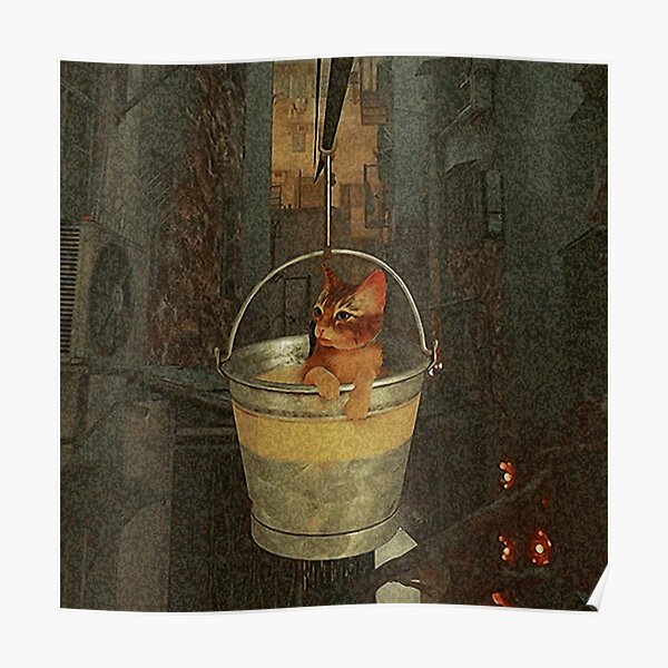 "Stray Cat Game" Poster for Sale by Honeynandal | Redbubble