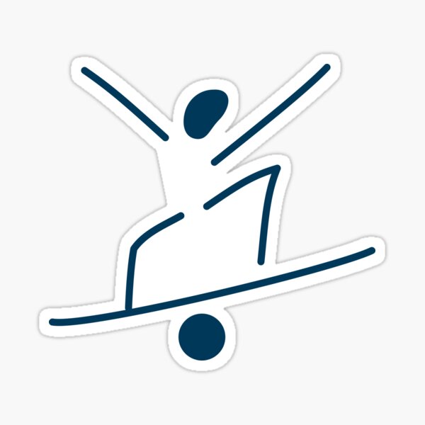 "Balance" Sticker for Sale by inkaiou | Redbubble