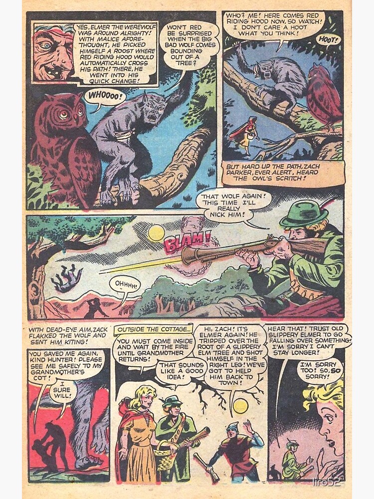 "classic vintage comic page" Poster for Sale by liro52 | Redbubble