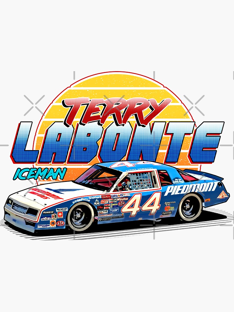 "Terry Labonte Iceman Nascar Champion 1984 vintage style" Sticker for ...