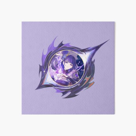 "Raiden Shogun Baal Genshin Impact Decorative Circle Eternity Lightning ...