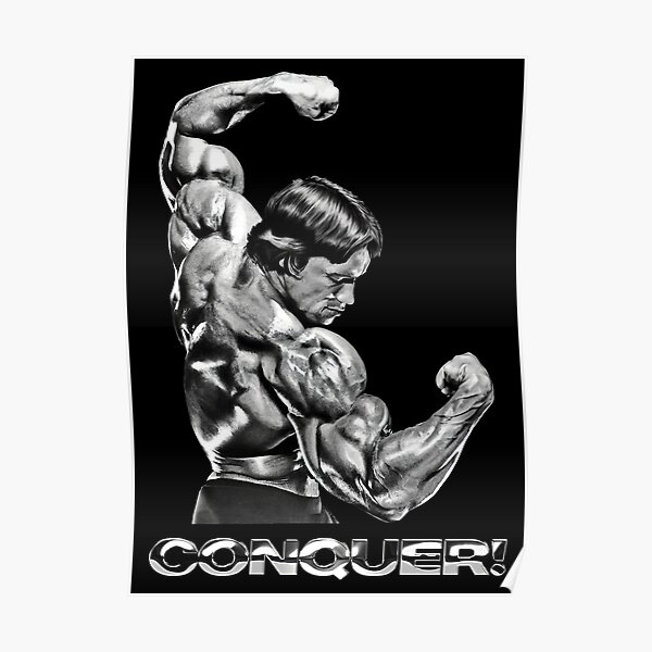 "Arnold schwarzenegger, Conquer! Arnold schwarzenegger Fan art " Poster ...